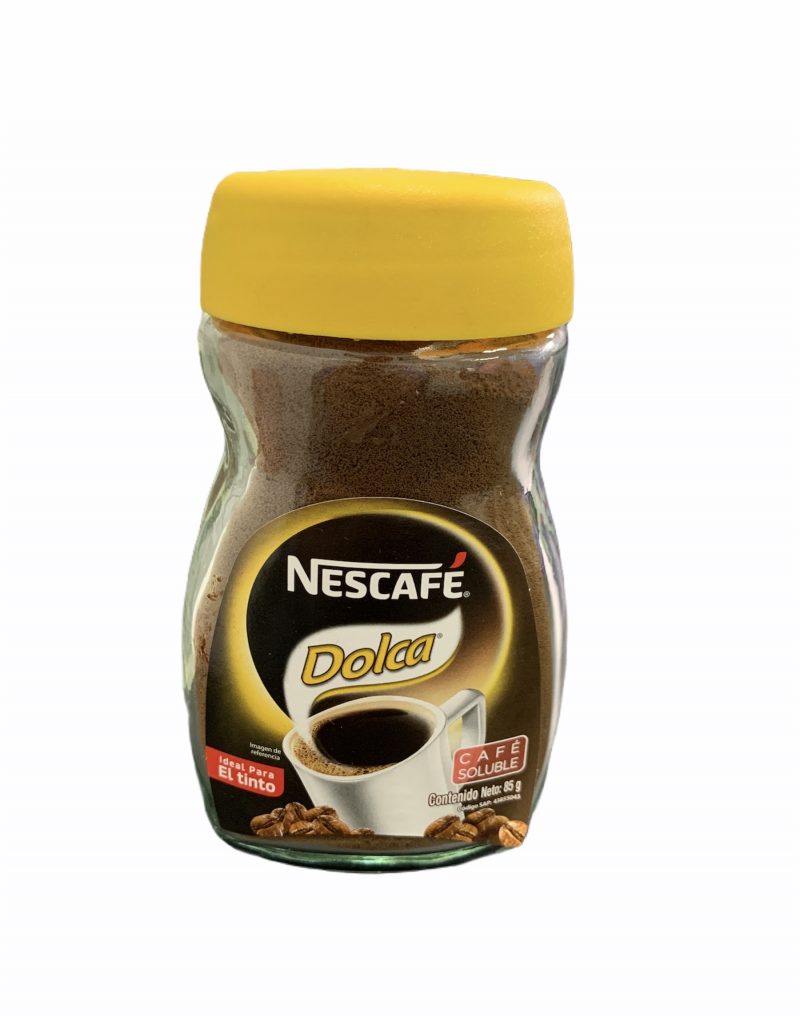 CAFE INSTANTANEO NESCAFE DOLCA * 85G – SUPERMERCADO METRÓPOLIS 21