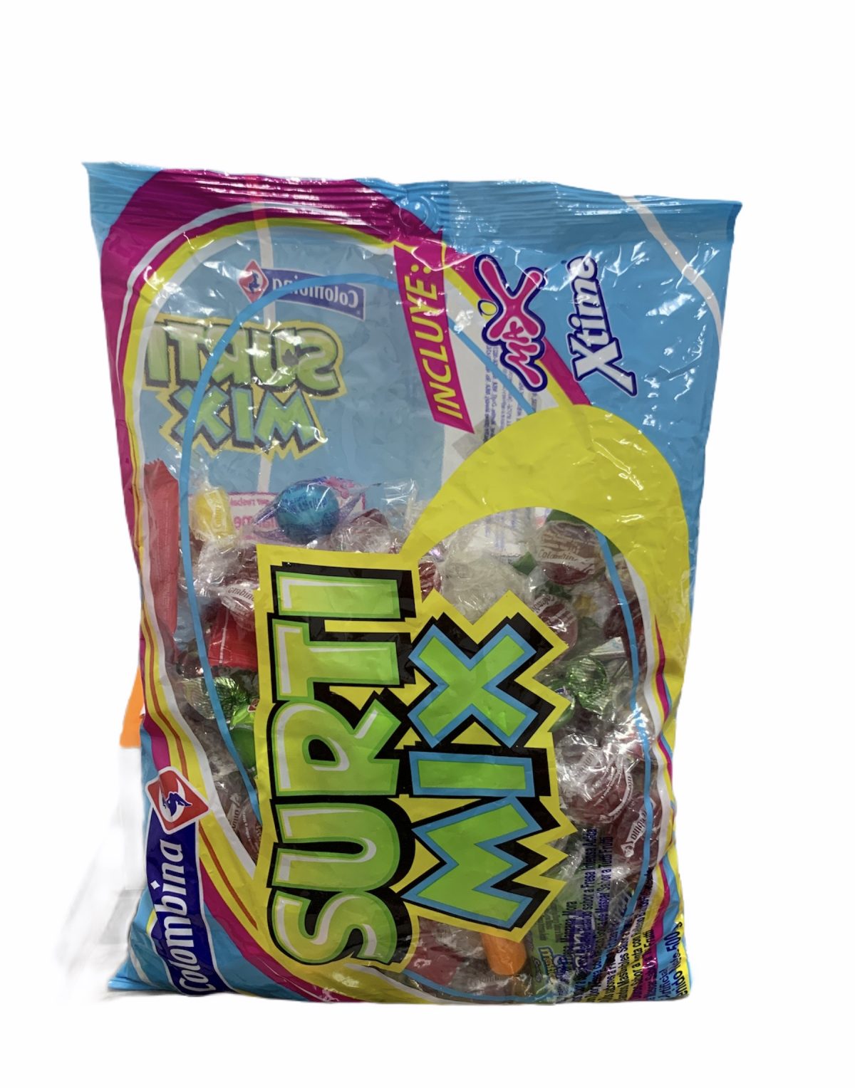 DULCES SURTI MIX COLOMBINA * 500G – SUPERMERCADO METRÓPOLIS 21