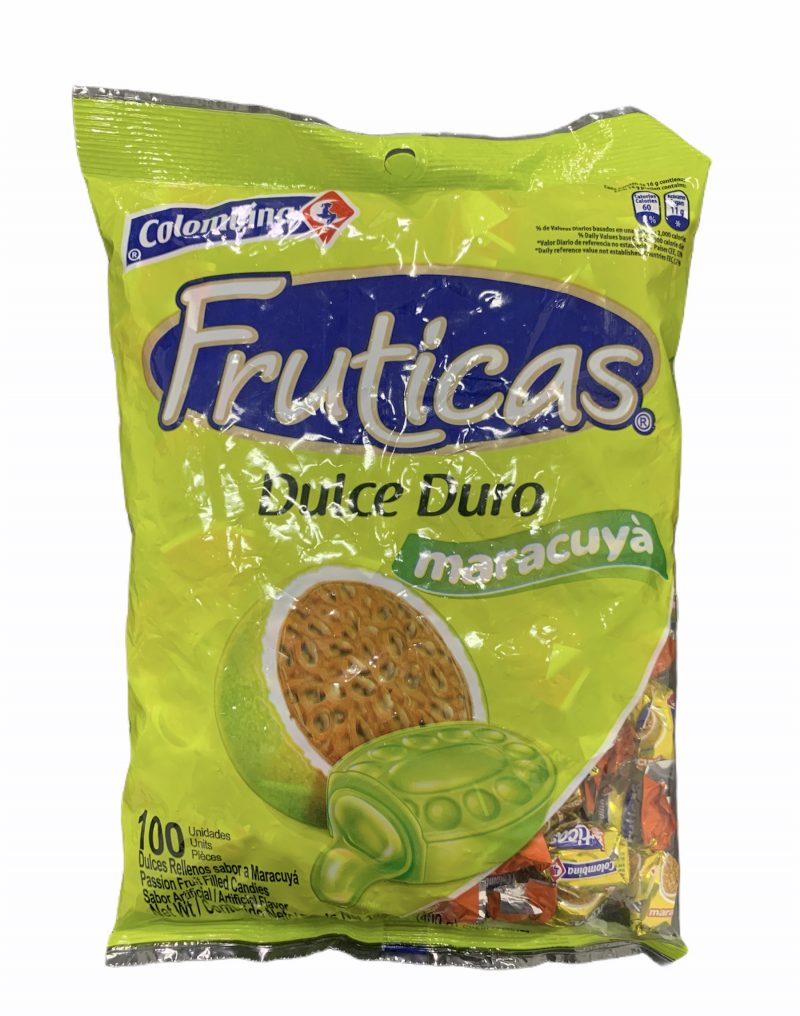FRUTICAS MARACUYA COLOMBINA * 100 UNDS – SUPERMERCADO METRÓPOLIS 21