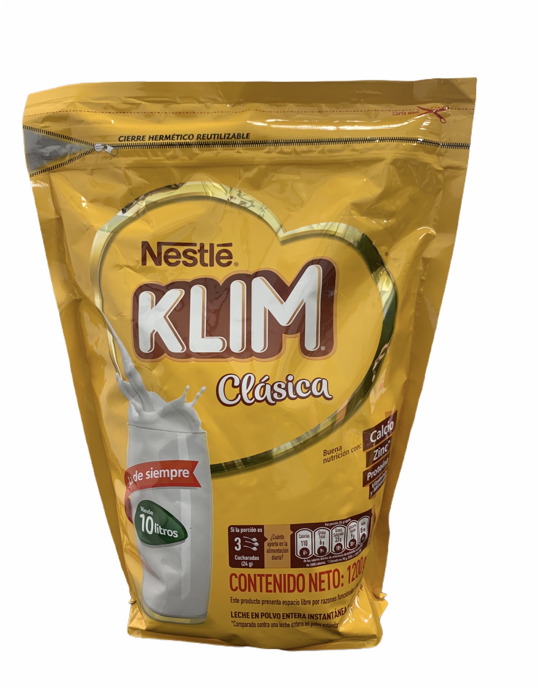 LECHE EN POLVO KLIM NESTLE CLASICA 1.200G - SUPERMERCADO METRÓPOLIS 21