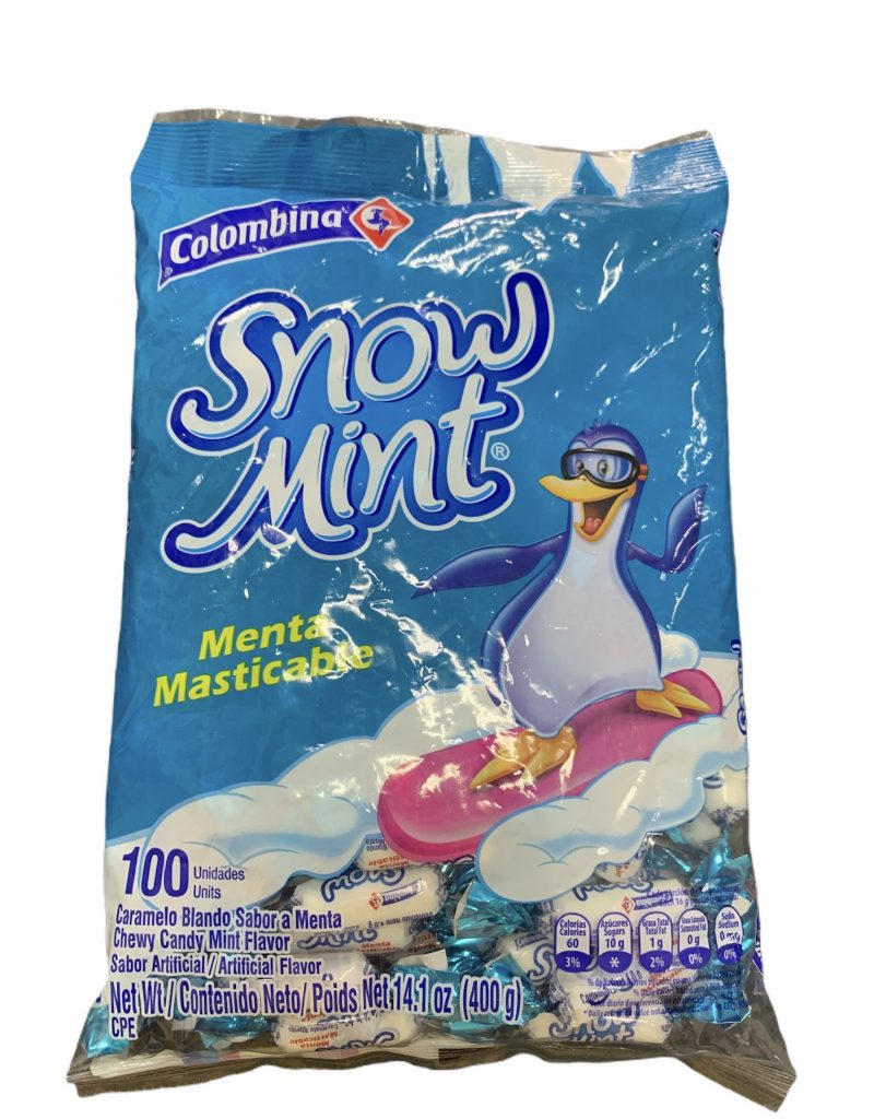 SNOW MINT COLOMBINA * 100 UNDS – SUPERMERCADO METRÓPOLIS 21