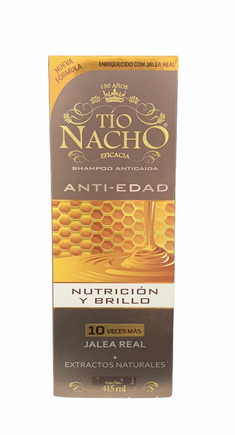 Shampoo Tio Nacho Anti-Edad 415ml - SUPERMERCADO METRÓPOLIS 21
