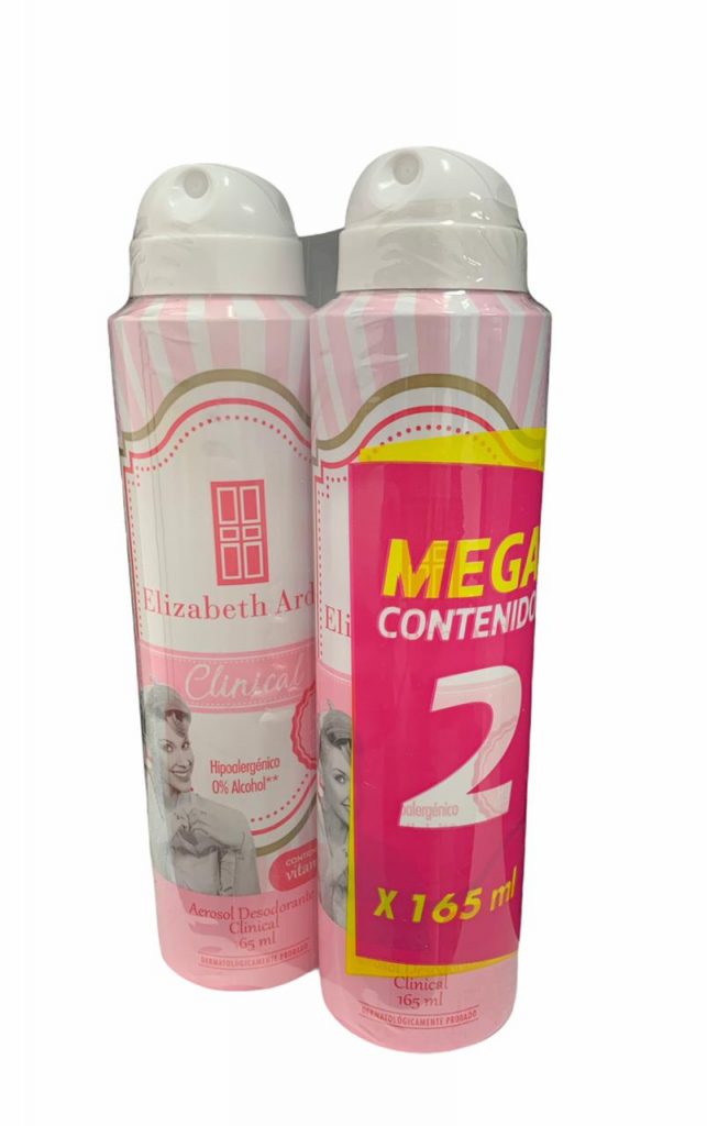 Desodorante Aerosol Elizabeth Arden 2 x 165ml – SUPERMERCADO METRÓPOLIS 21
