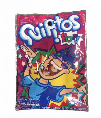 Quipitos Pops Bolsa 5 Und 40g – SUPERMERCADO METRÓPOLIS 21