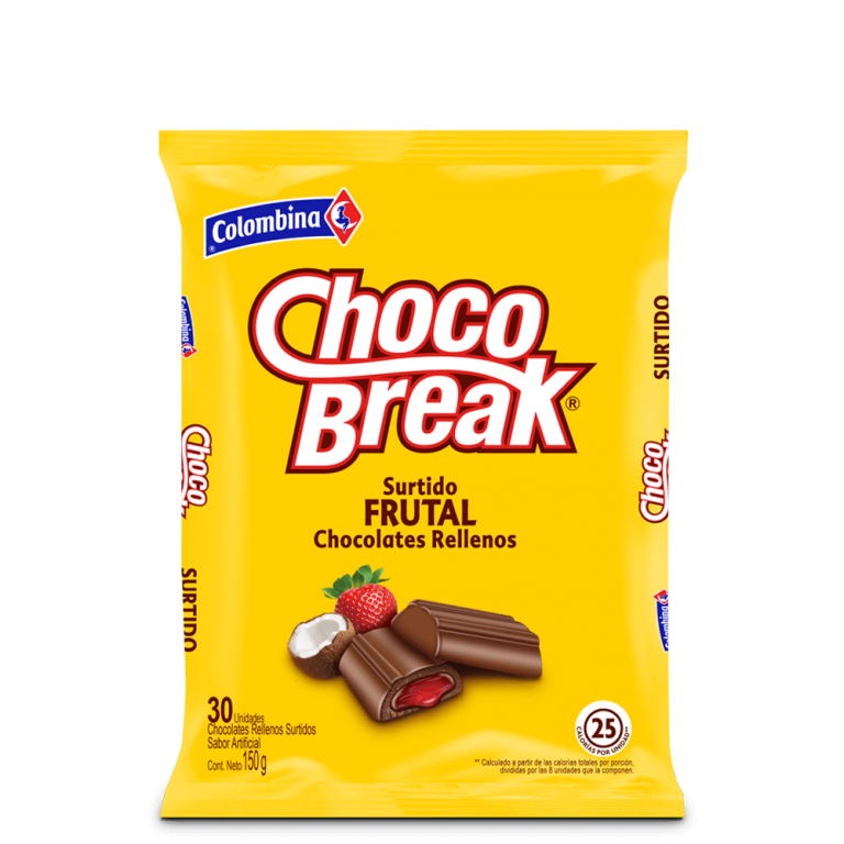 Choco Break Rellenos Tradicional 30 Uds – SUPERMERCADO METRÓPOLIS 21