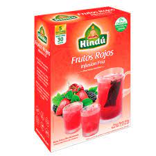 Infusión fría de frutos rojos Hindú * 60 g – SUPERMERCADO METRÓPOLIS 21