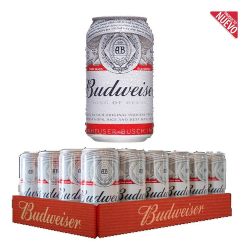 Cerveza Budweiser Lata 24 und – SUPERMERCADO METRÓPOLIS 21